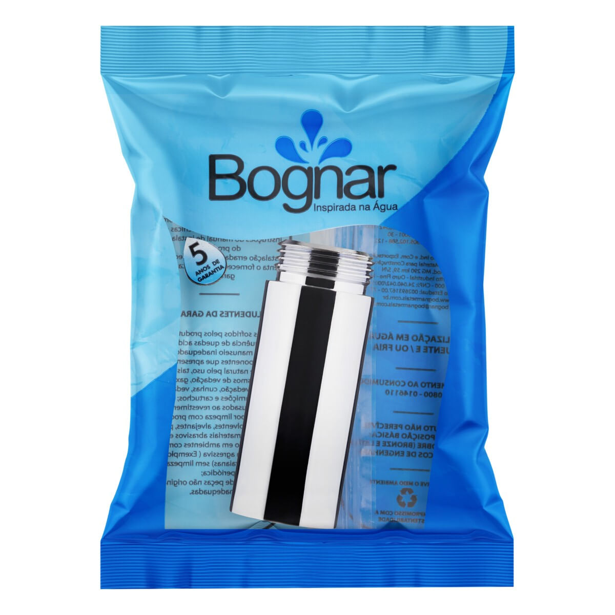 Extensor Longo Cromado Bognar 3/4" - Milium tem de tudo