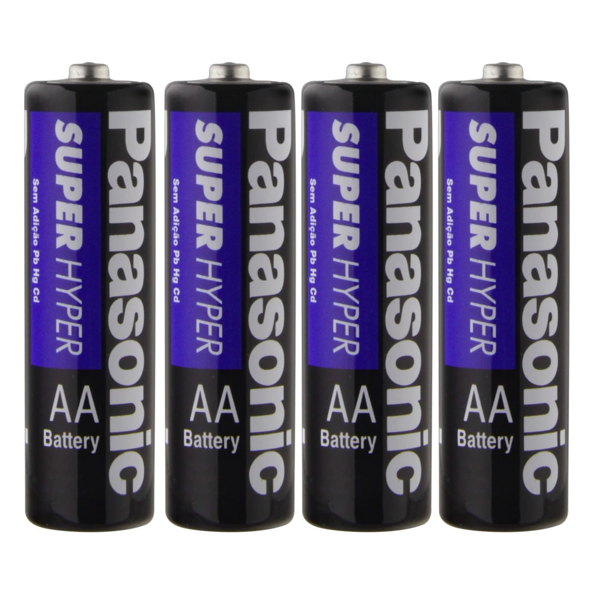 Pilha Comum AA Ultra Hyper 1,5V 4 Panasonic - Milium tem de tudo