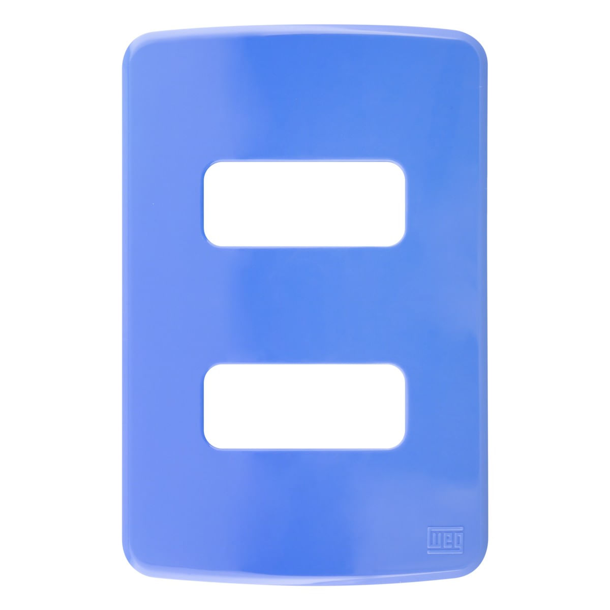 Placa Azul com 2 Postos Weg Composé 4x2" - Milium tem de tudo