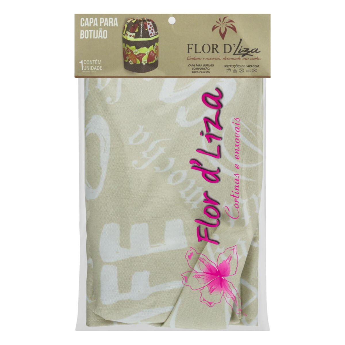 Capa Flor D' Liza || Milium Tem de Tudo - Milium tem de tudo