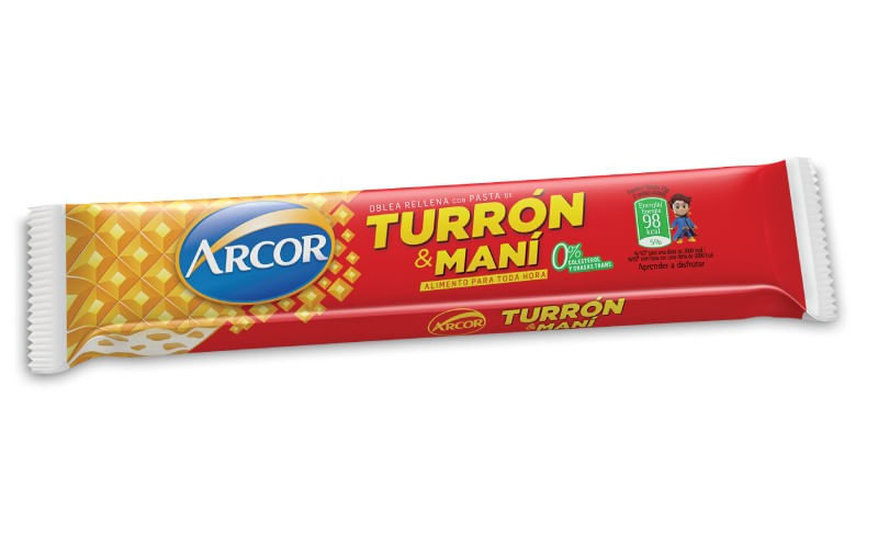 Torrone Turrón & Maní 25g Arcor - Milium tem de tudo