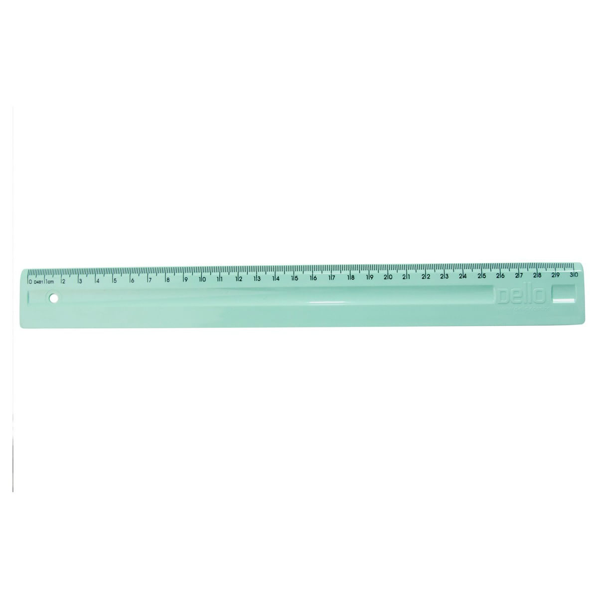 Régua Escolar Color Dello 30cm (Produto Sortido) - Milium